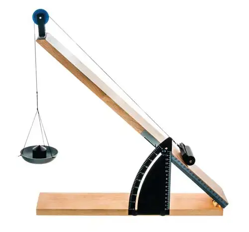 Inclined Plane With Angle Measurer With Friction Block Physics Lab ...