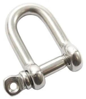 Stainless Steel 304 D Shape Shackle 5/32 For Chains Wirerope Lifting ...
