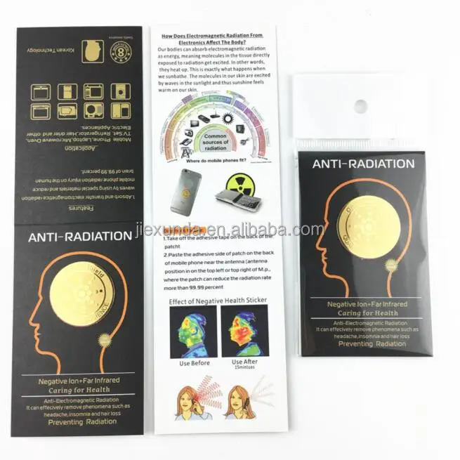 Emf Protection Ions Negative Sticker Scalar Energy Cell Phone Anti ...