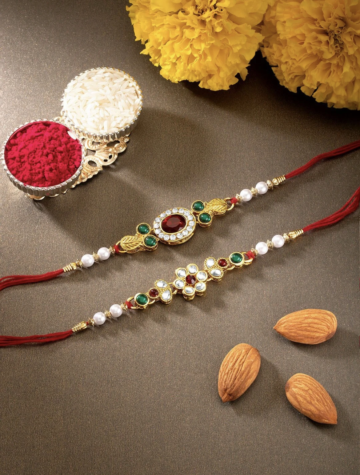 Beautiful Traditional Rakhi for Raksha Bandhan Festival
