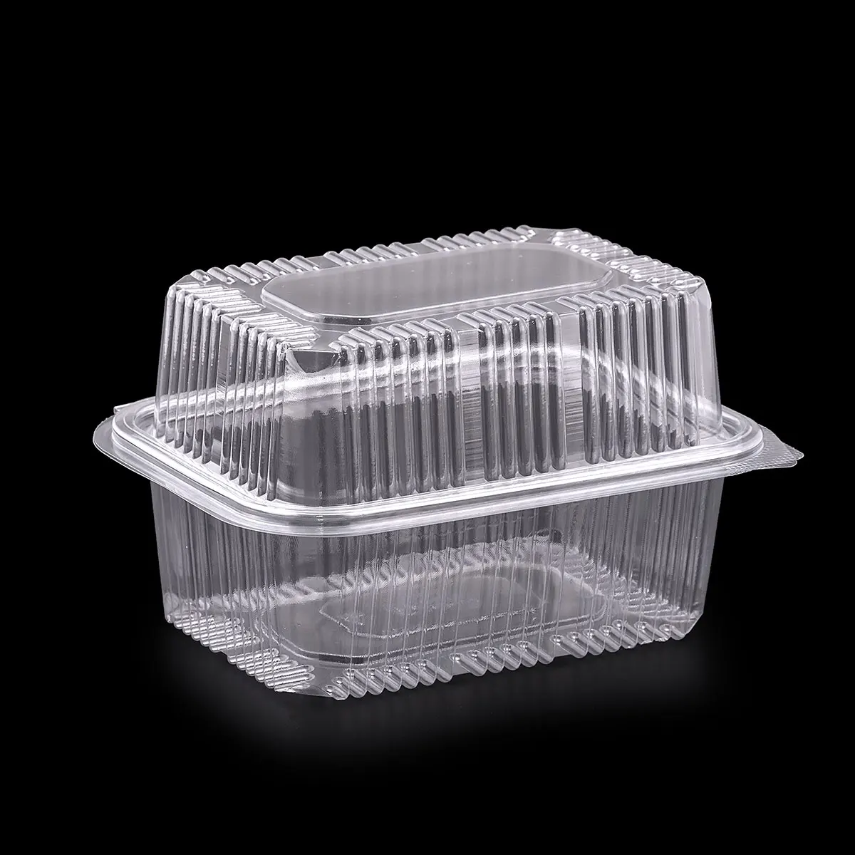 Wholesale 500cc Square Plastic Cheese Container Hinged Lid High Quality Domestic Production OEM ...