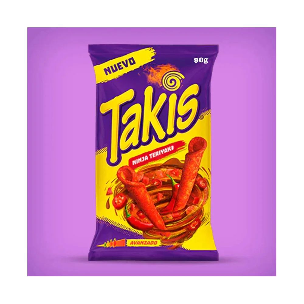 Fuel Your Fiery Side Takis Teriyaki Extra Hot 90g - Spicy Goodness ...