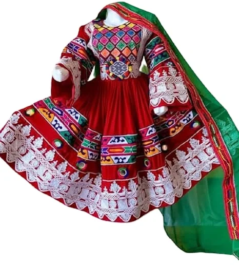 Ethnic Afghan Kuchi Handmade Tribal Traditional Embroidered Women ...
