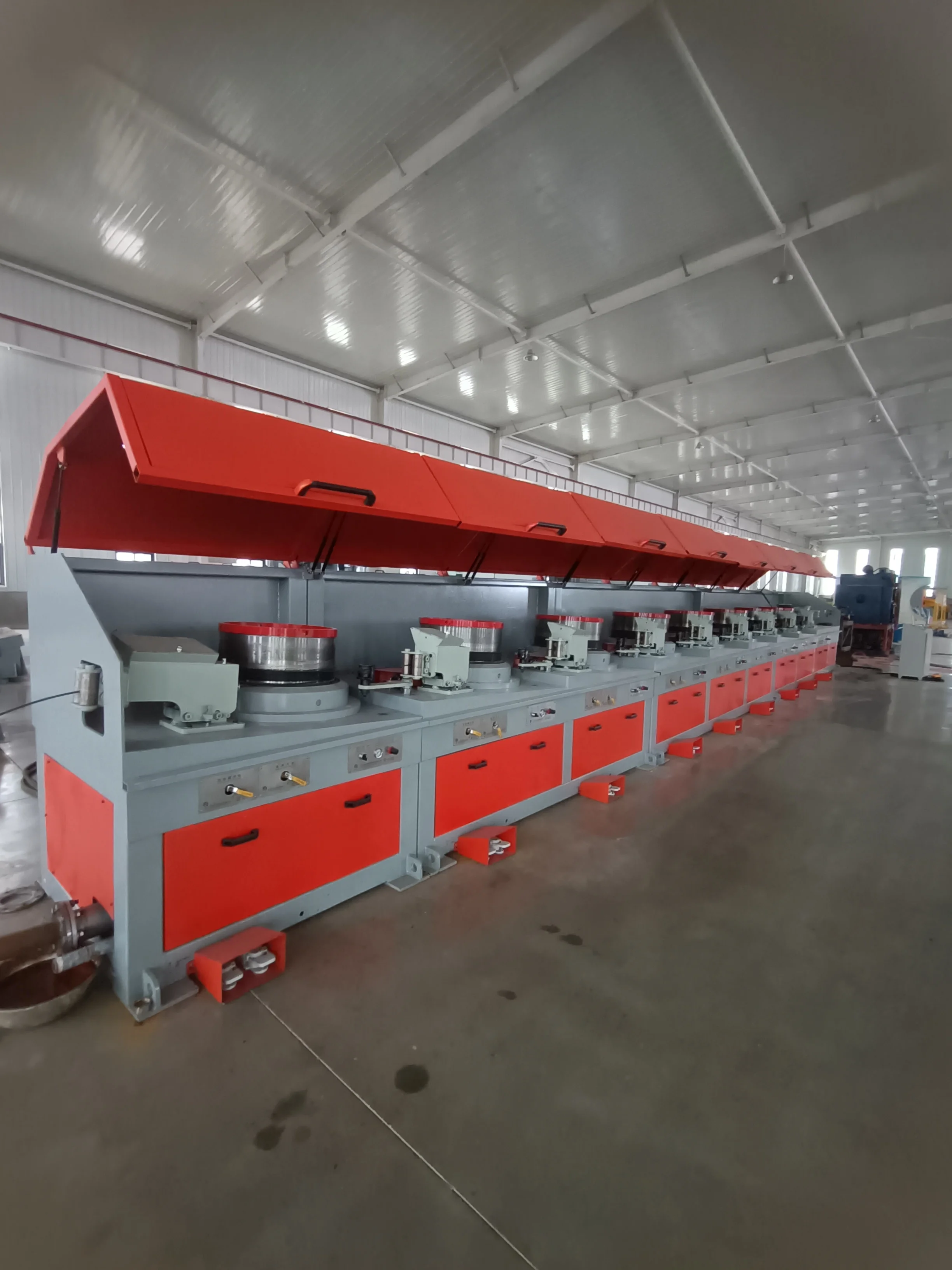 Inverted Vertical Steel Wire Drawing Machine For Making Bolts Making ...