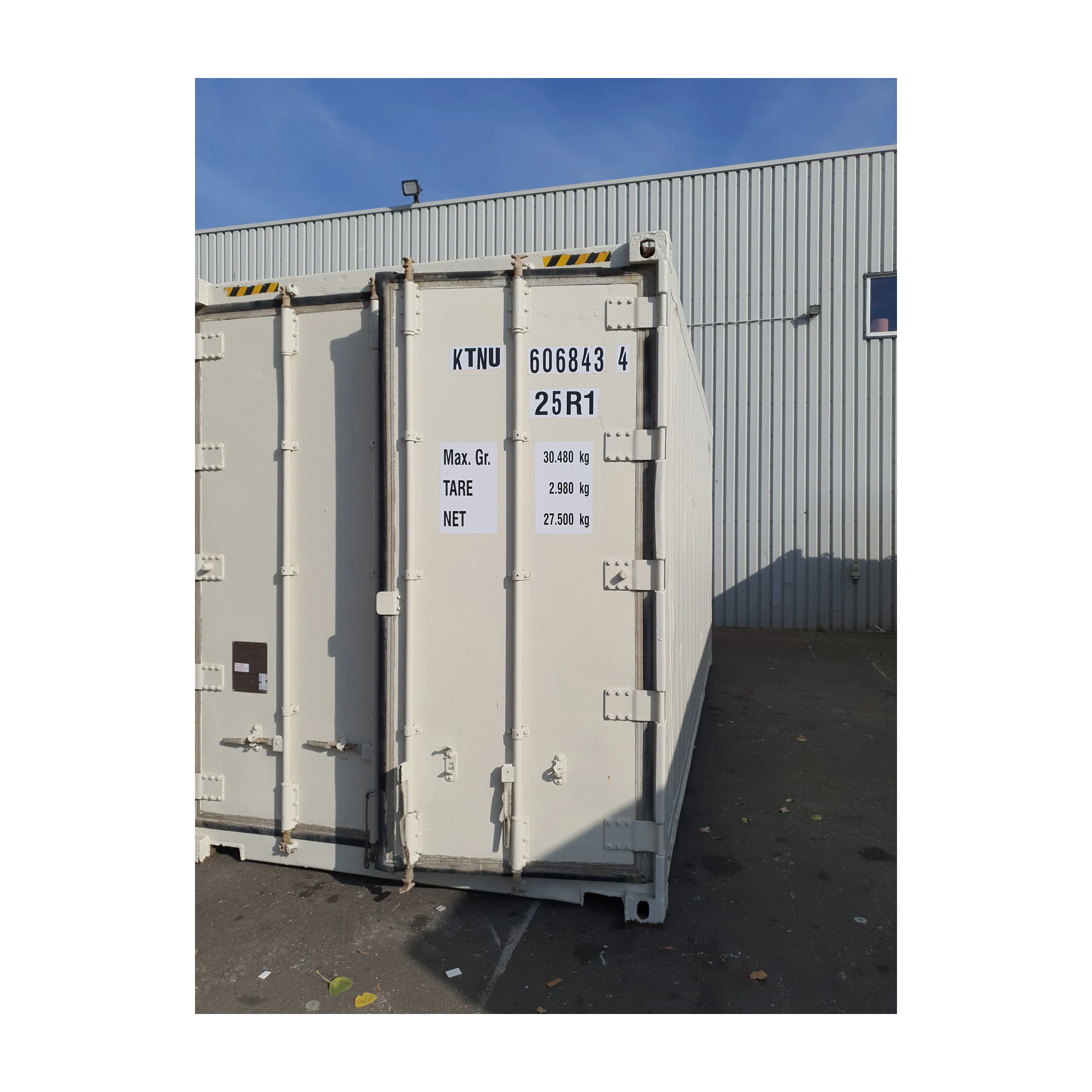 20ft Reefer Shipping Container Fully Insulated for Frozen Foods Fruits ...