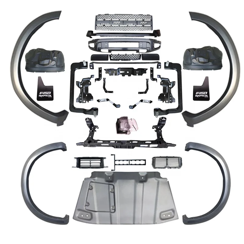 car body kit car bumper car grille bumper f150 raptor body kit For ford ...