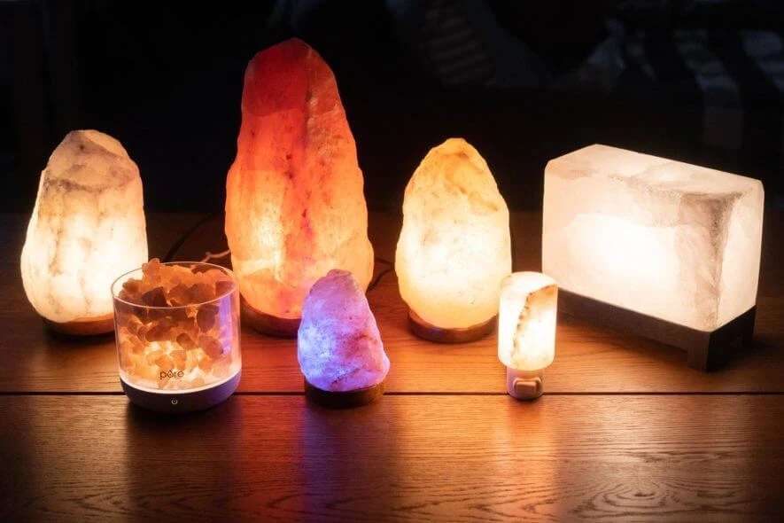 Himalayan Natural Rock Salt Pakistani Pink Crystal Rock Salt Lamp ...