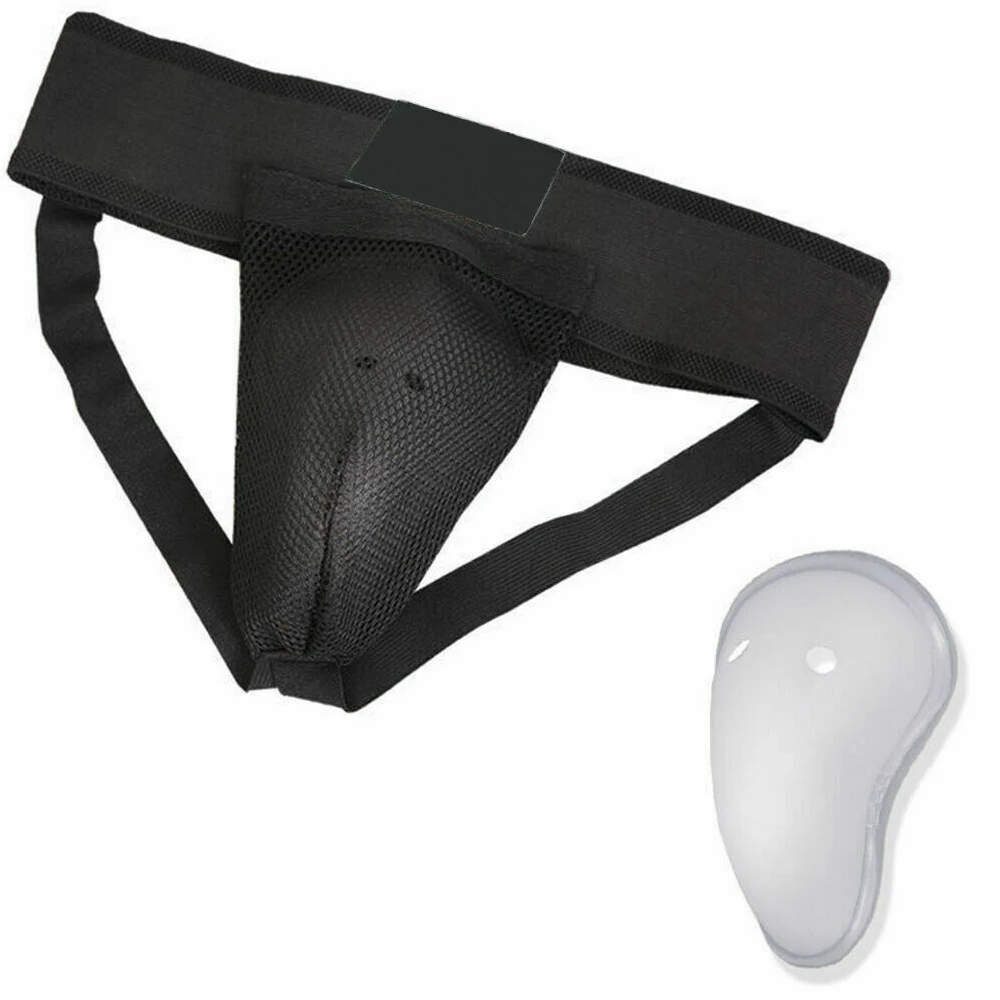 Fitness Groin Guard With Gel Cup Boxing Mma Protector Box Martial Arts ...