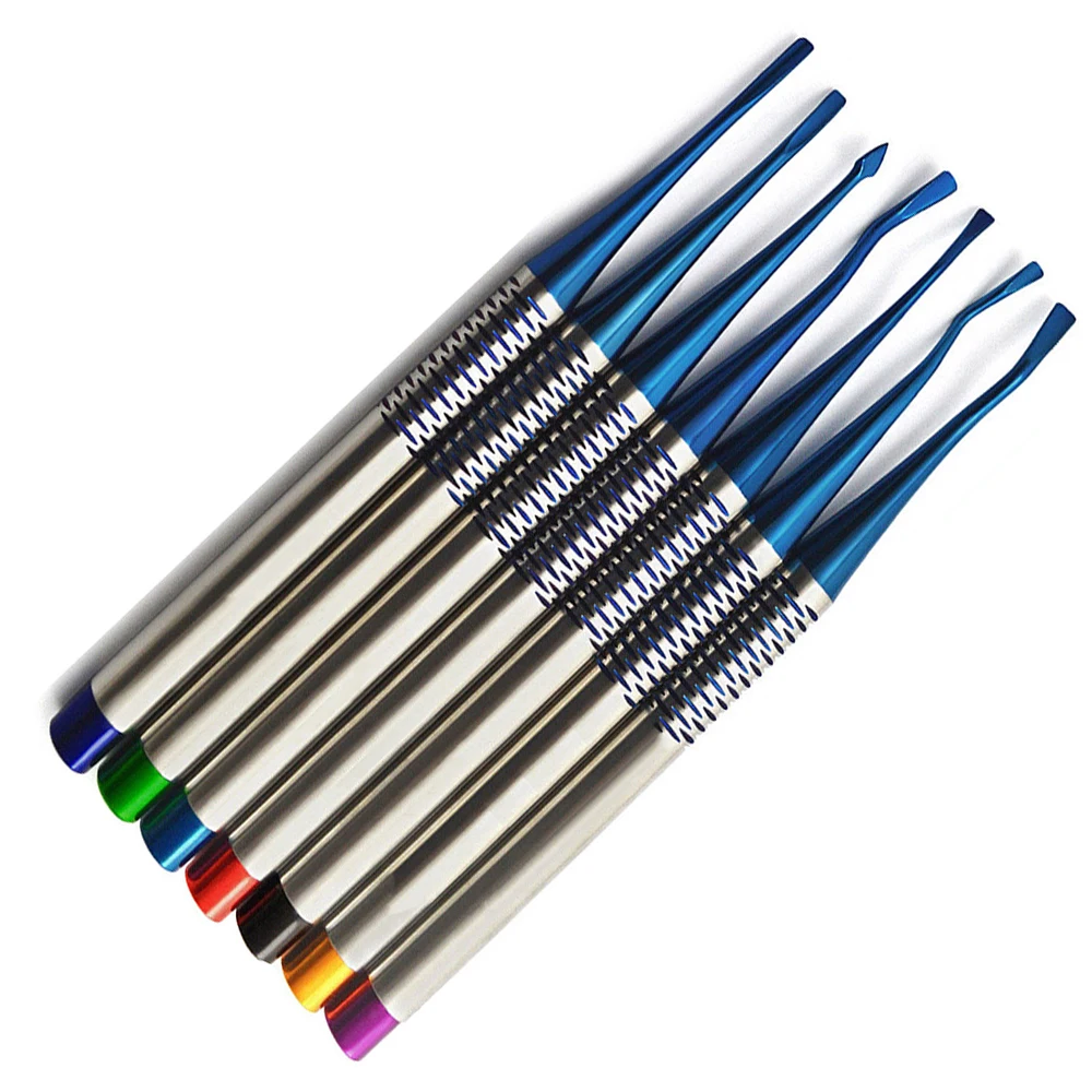 Stainless Steel Pdl Luxating Elevator Micro Serrated Tip With Blue ...