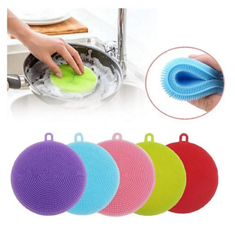Super Clean Smart Silicon Dishwashing Pad Dish Washing Silicone Pad ...