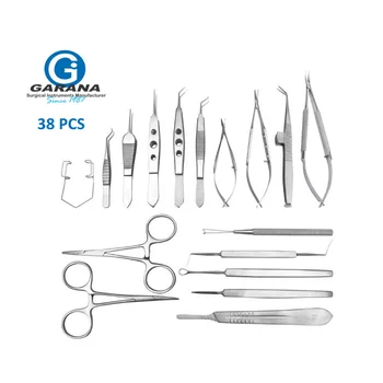 Cataract Surgical Instruments Set Of 38 Pcs - Buy Class I Non-active ...