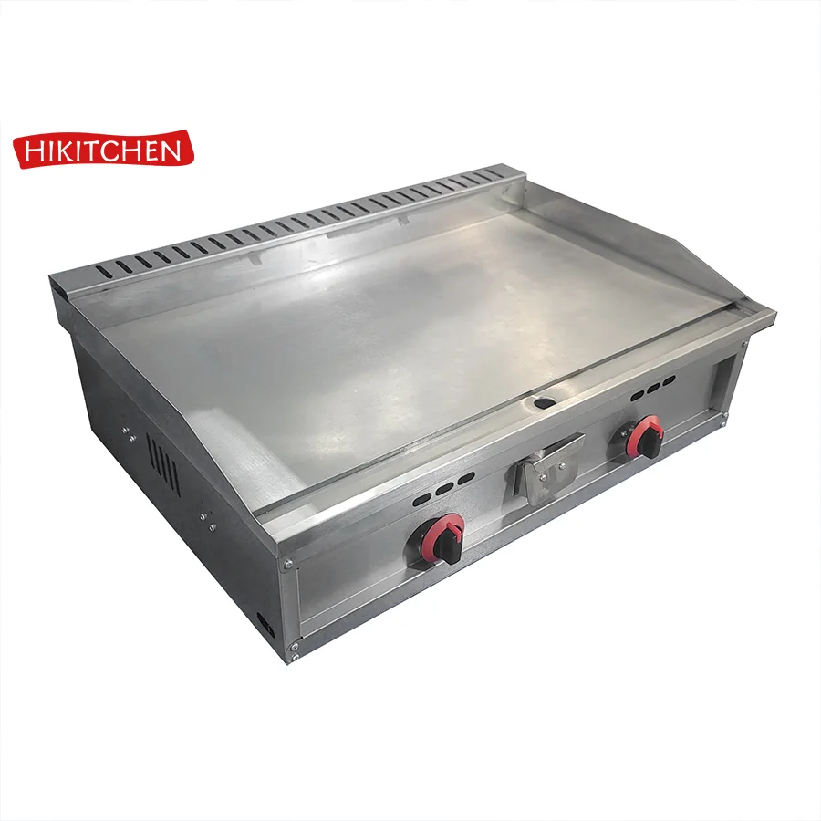 Commercial Flat Top Natural/propane Gas Stainless Steel Stove 2 Burner ...