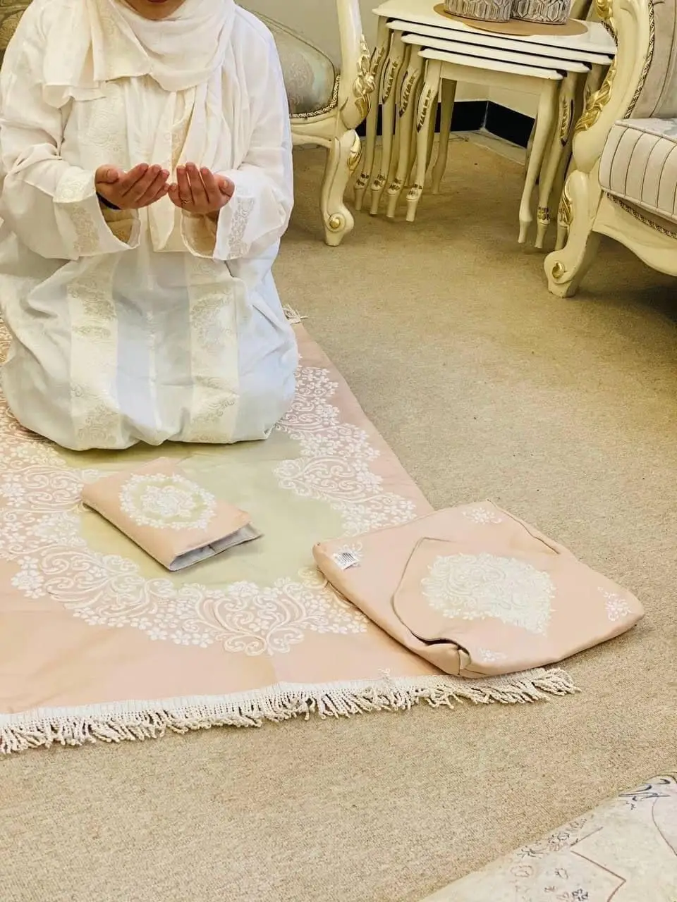 Women's Prayer Dress Set - Islamic Abaya for Muslimah