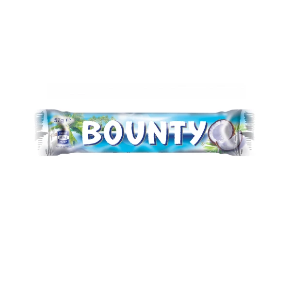 Bounty Coconut Milk Chocolate Bars Bulk Box 24 Bars Of 57g - Buy ...