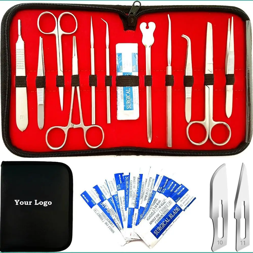 22pcs Set Medical Surgical Students Suture Practice Kit With Surgical ...