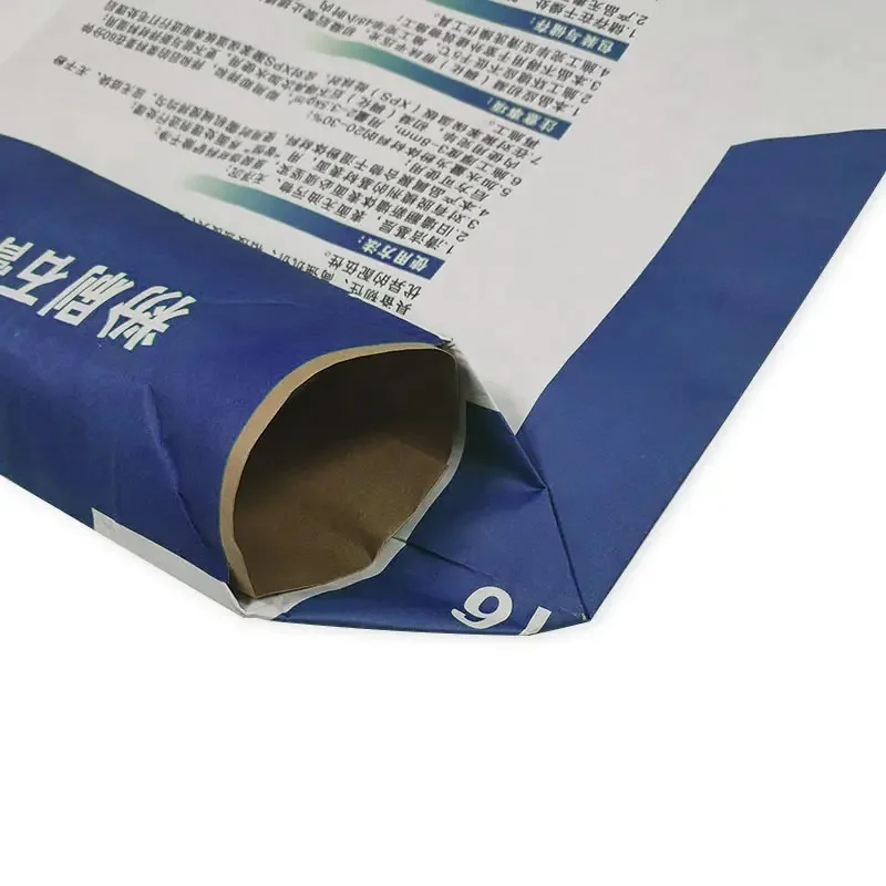 Multi Wall Building Material Bag 25kg 50kg Printing Logo Paper Valve ...
