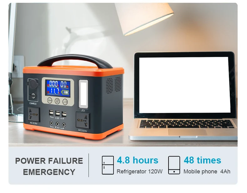 Outdoor Power Station Energy,Storage Lithium Battery Portable Solar ...