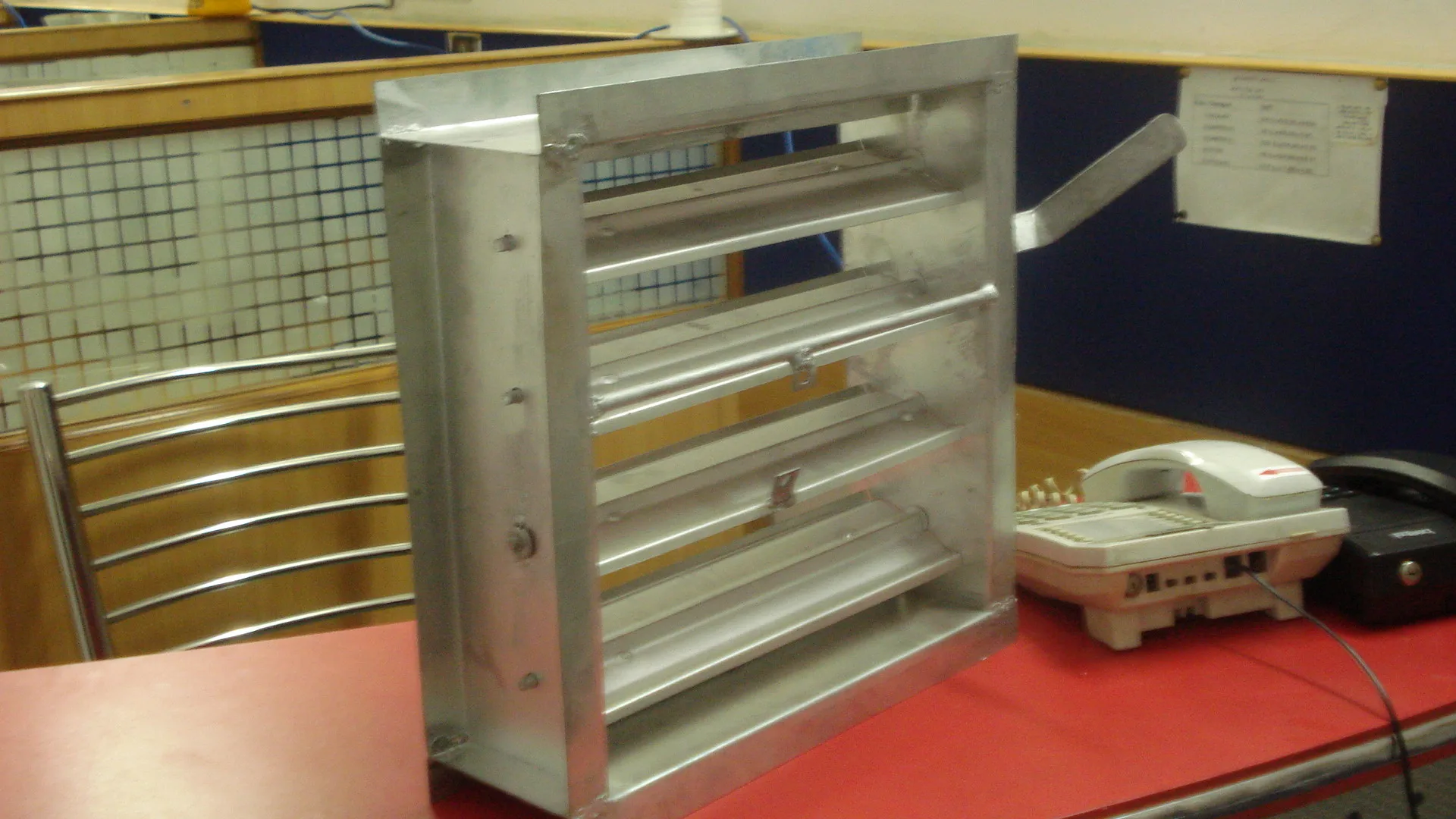 Fire Rated Air Supply Fire Damper Used In Heating Ventilation Available ...