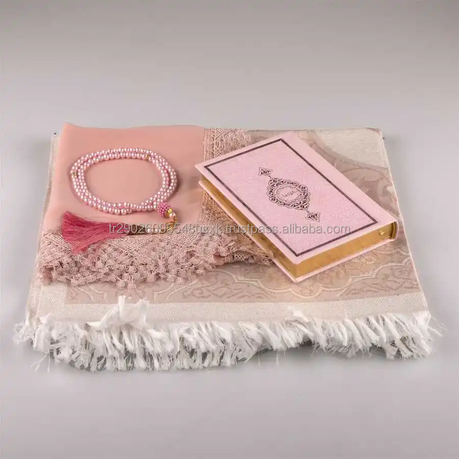 Thermo Leather Quran Gift Set Islamic Gifts Tasbeeh Prayer Mat Quran ...