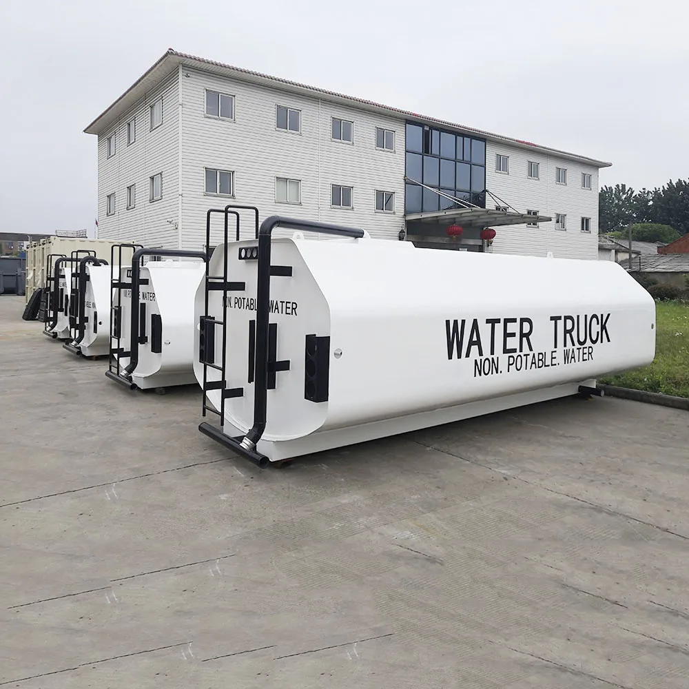 2000 Gallon Carton Steel Horizontal Truck Water Storage Tanks