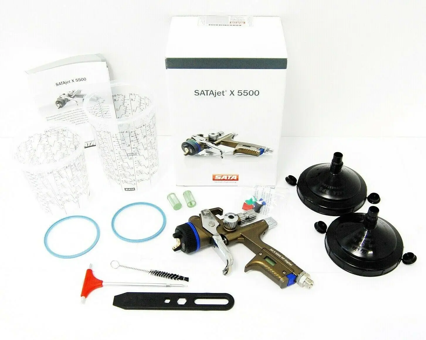 100% Original Sata Jet X5500 Rp Gun 1.3 I Noz. W Rps Cups - Buy Sata ...