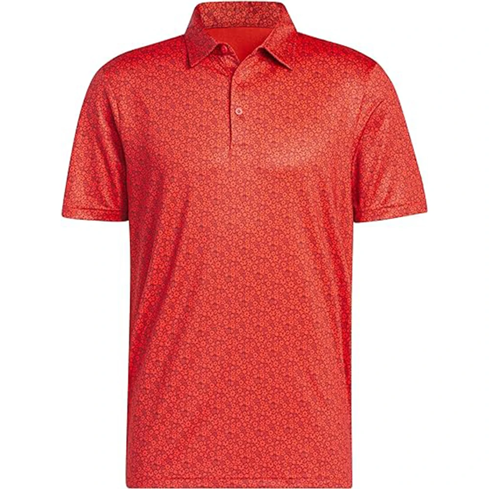 Wholesale RTS high stretch button polo quick dry men polo allover ...