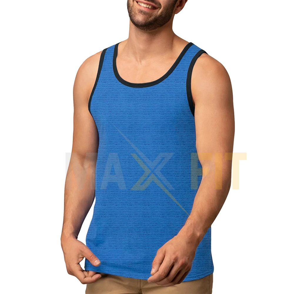 Customized 2024 Causal Wears High Quality Top Design Men Sleeveless Men ...
