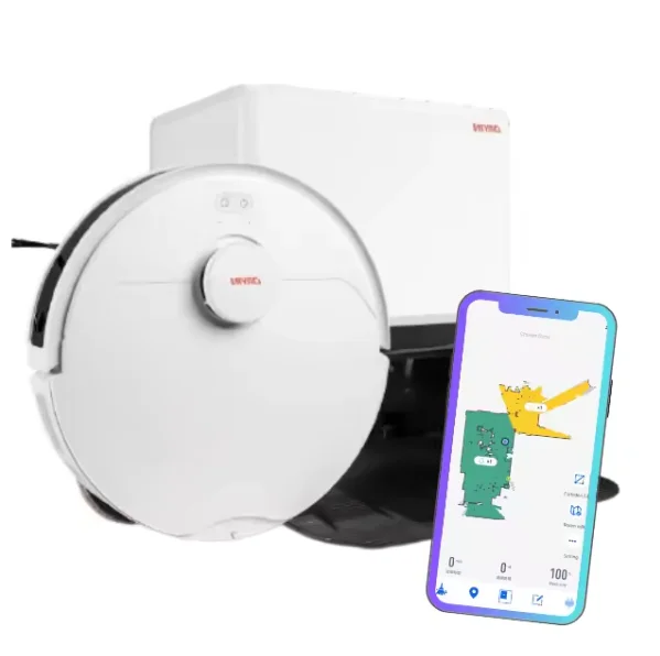 Auto Lds Sensor Robotic Vacuum Cleaner For Wet And Dry Use With Remote ...