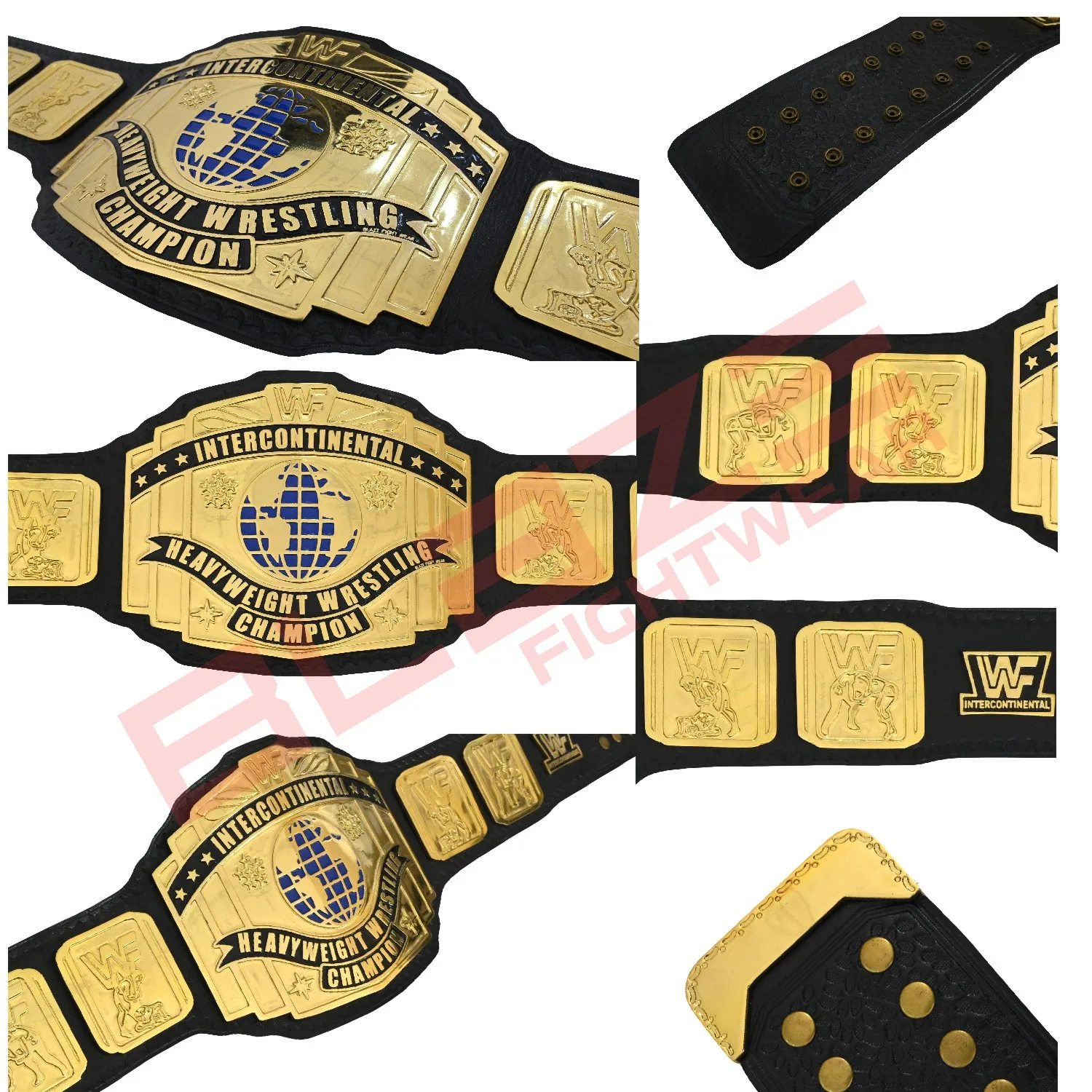 Intercontinental Heavyweight Belt Series Title Duplicate Belt Genuine ...
