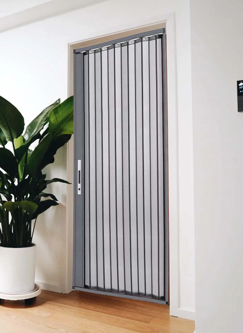 Retractable Aluminum Sheet Mesh Security Anti-Mosquito Screen Door ...