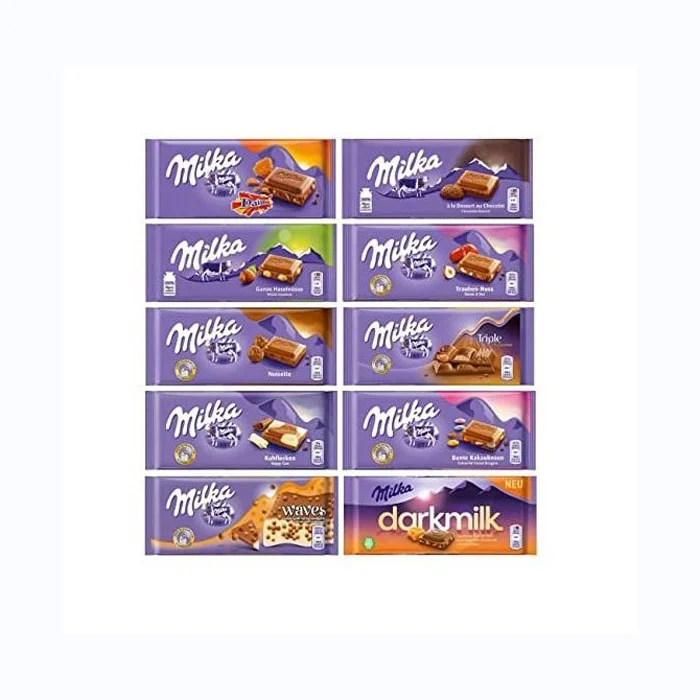 Milka Chocolate 100g / Milka Choco Wafer / Milka - Buy Milka Chocolate ...