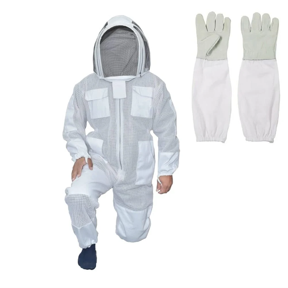 High Quality Custom White Beekeeping Suit Best Quality Fabric Factory ...