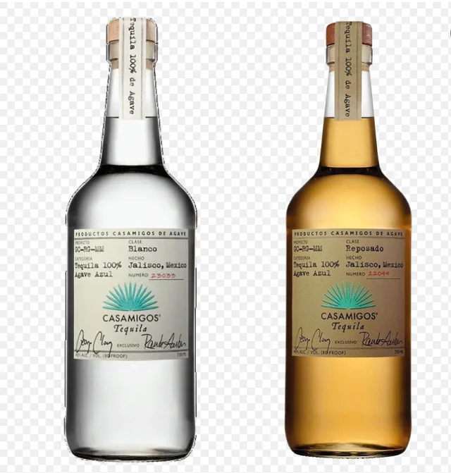 Original Tequila Bottle 750ml Casamigos Reposado Mexican Alcohol In ...