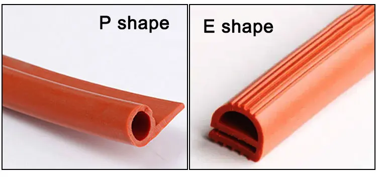Universal Custom Shape And Size Extrusion Silicone Rubber E/p Shaped Oven Door Gasket Seal - Buy ...