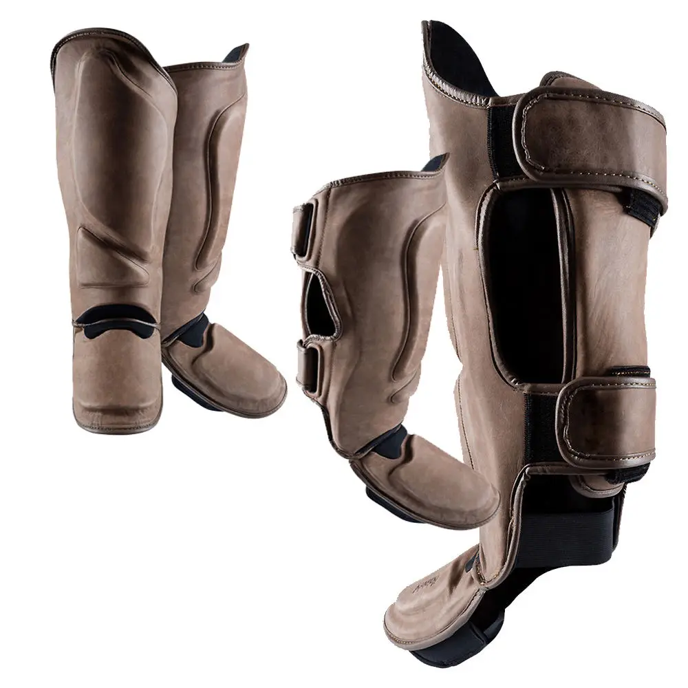 Design Professional Shin In Step/mma Training Shin Pad Kick Boxing ...