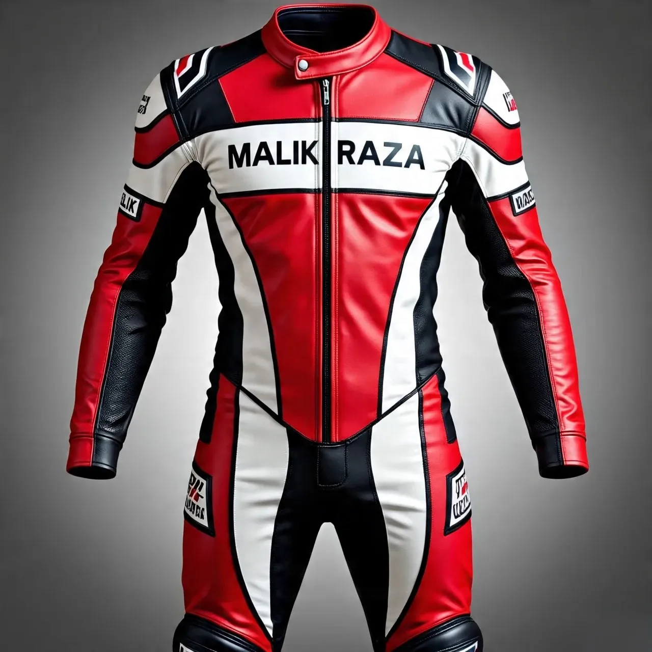 New 2026 Model Leather Motorcycle Suit for Racing with Breathable Mesh ...