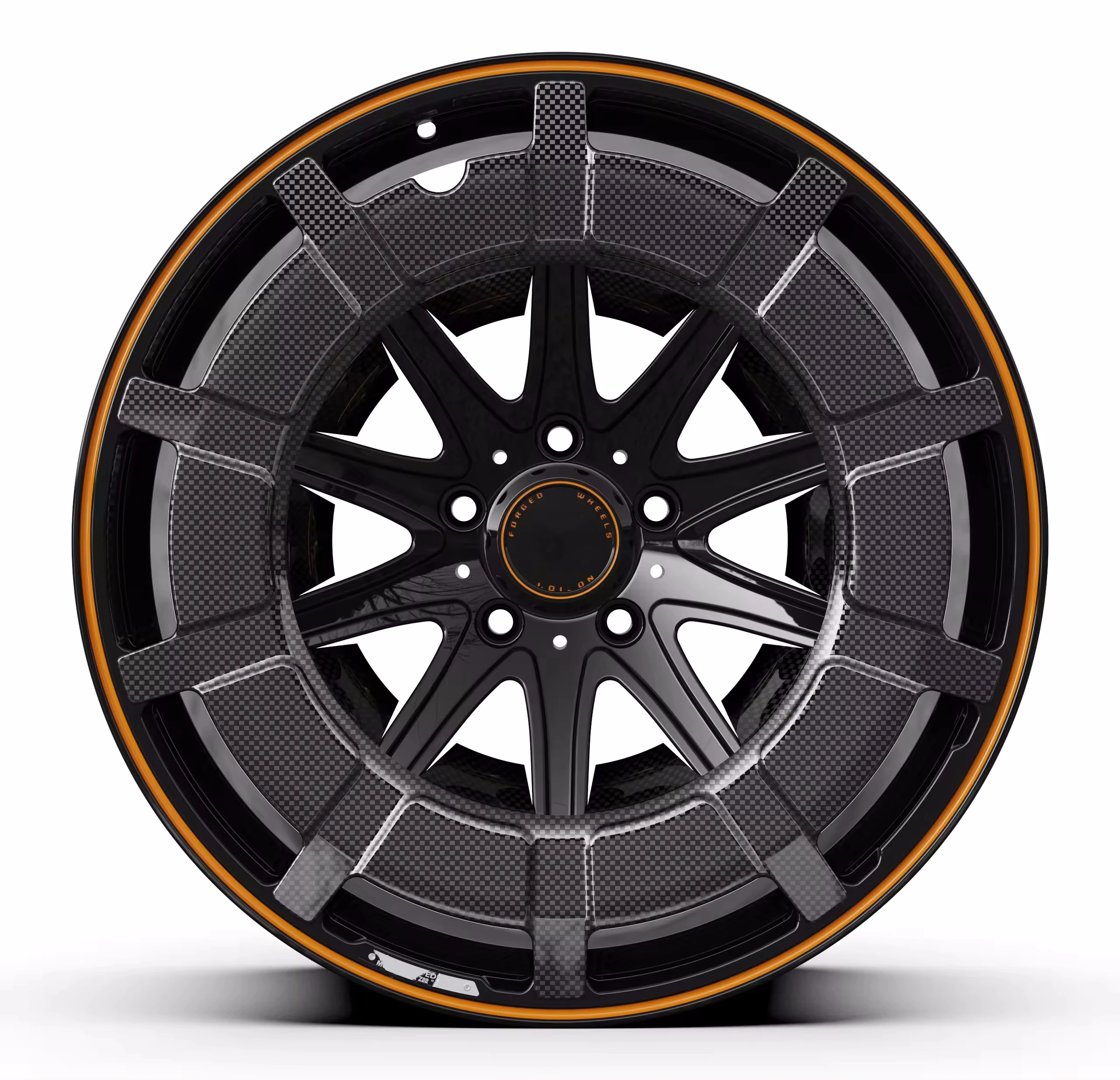 Custom Full Face Alloy Car Wheels 6061-T6 Monoblock 17"-26" Aluminum ...