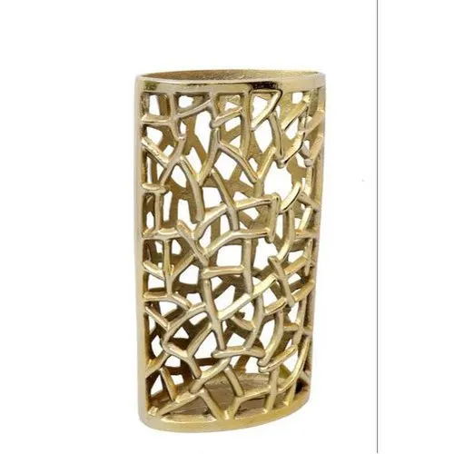 Exclusive Surahi Shape Handmade Cast Aluminum Flower Vase With Antique ...