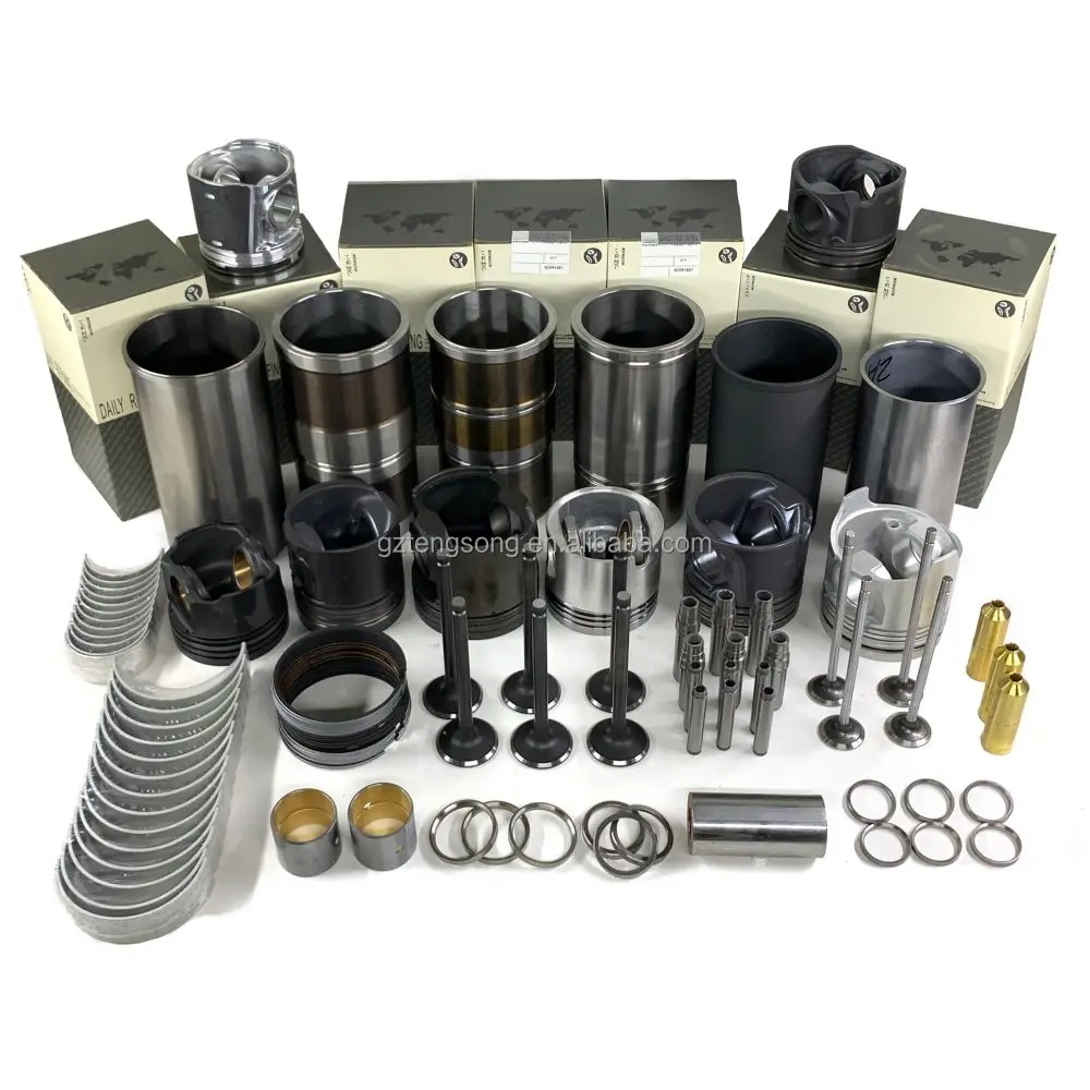 Piston 4M40 4D32 4D33 S4E 6D31 4M50 6M60 Rebuild Kit Cylinder Liner ...