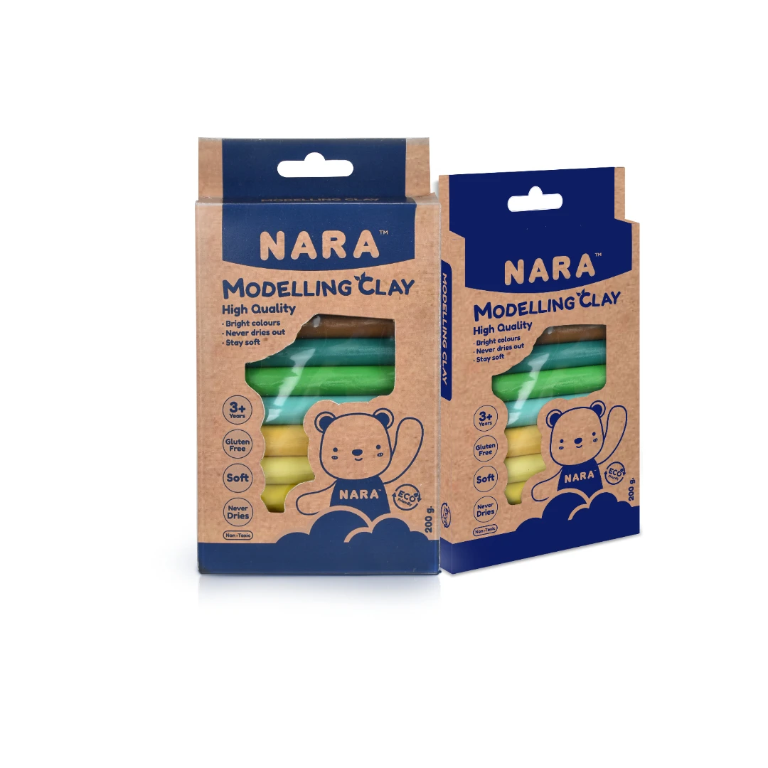 Modeliing Plasticine Clay For Kids 200 G.- High Quality Eco-friendly ...