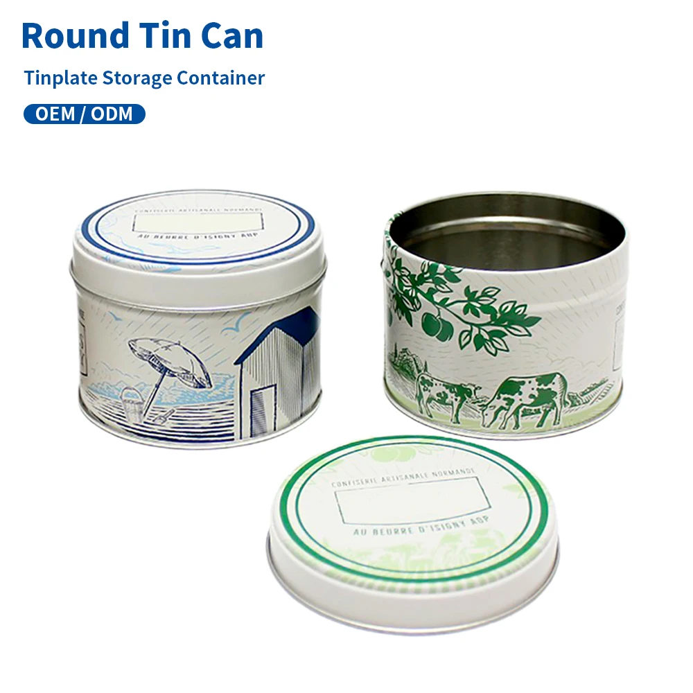 Tinplate Container Manufactura Custom High Quality Pressitin Empty ...