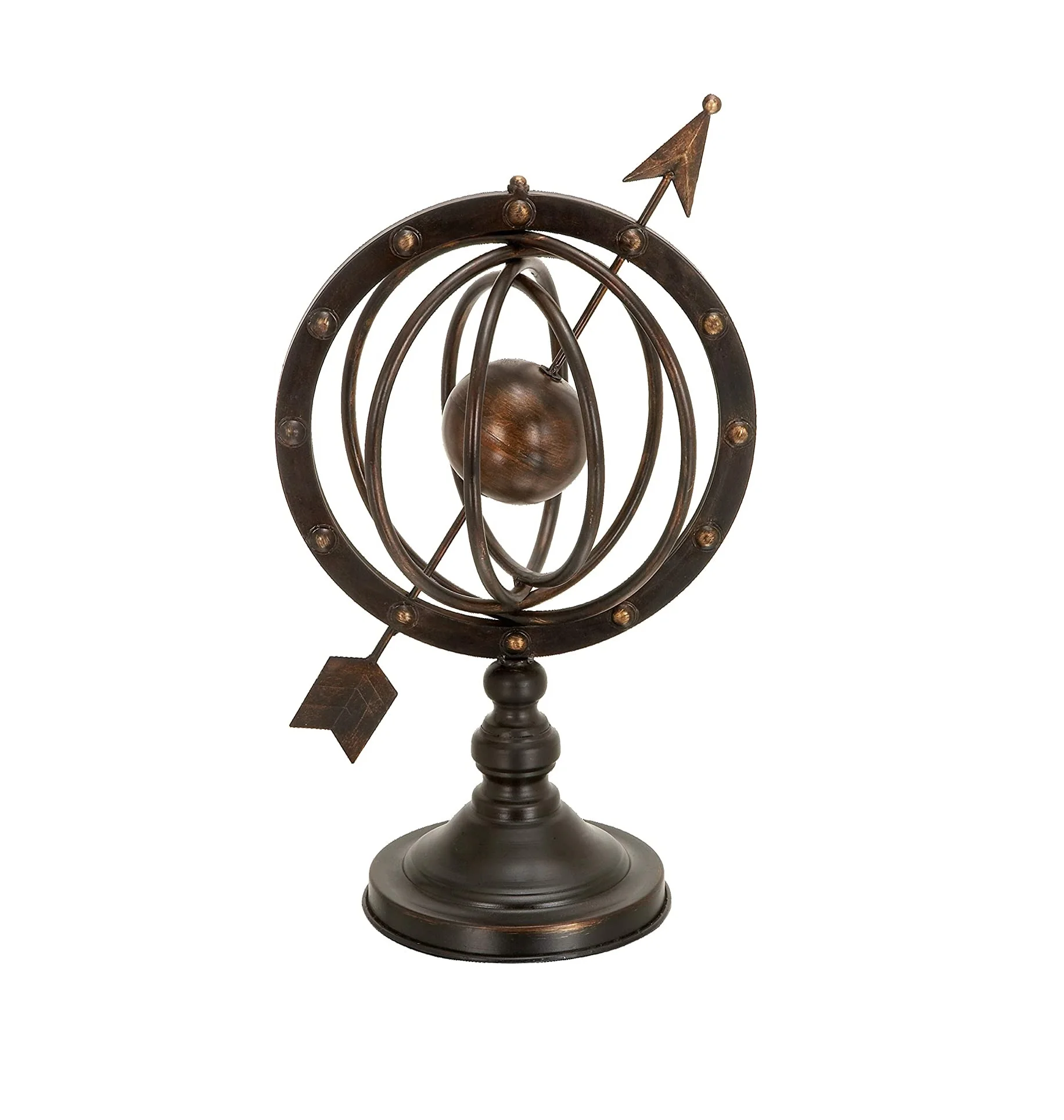 Brass Engraved Brass Tabletop Armillary Nautical Sphere Globe Item ...