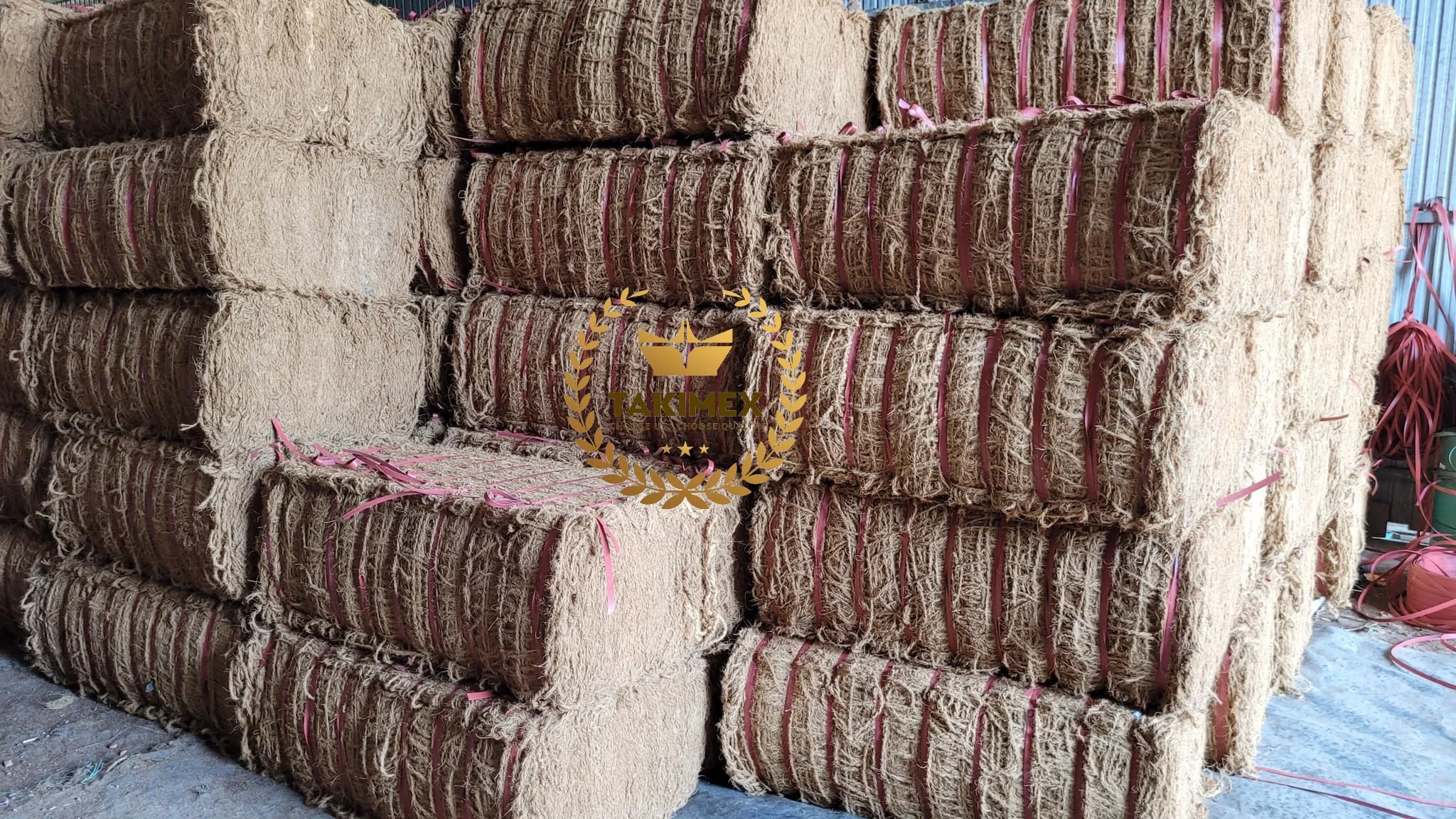 400g/m2 Rolled Erosion Control Coir Net 2x25m Customized Size Strong ...