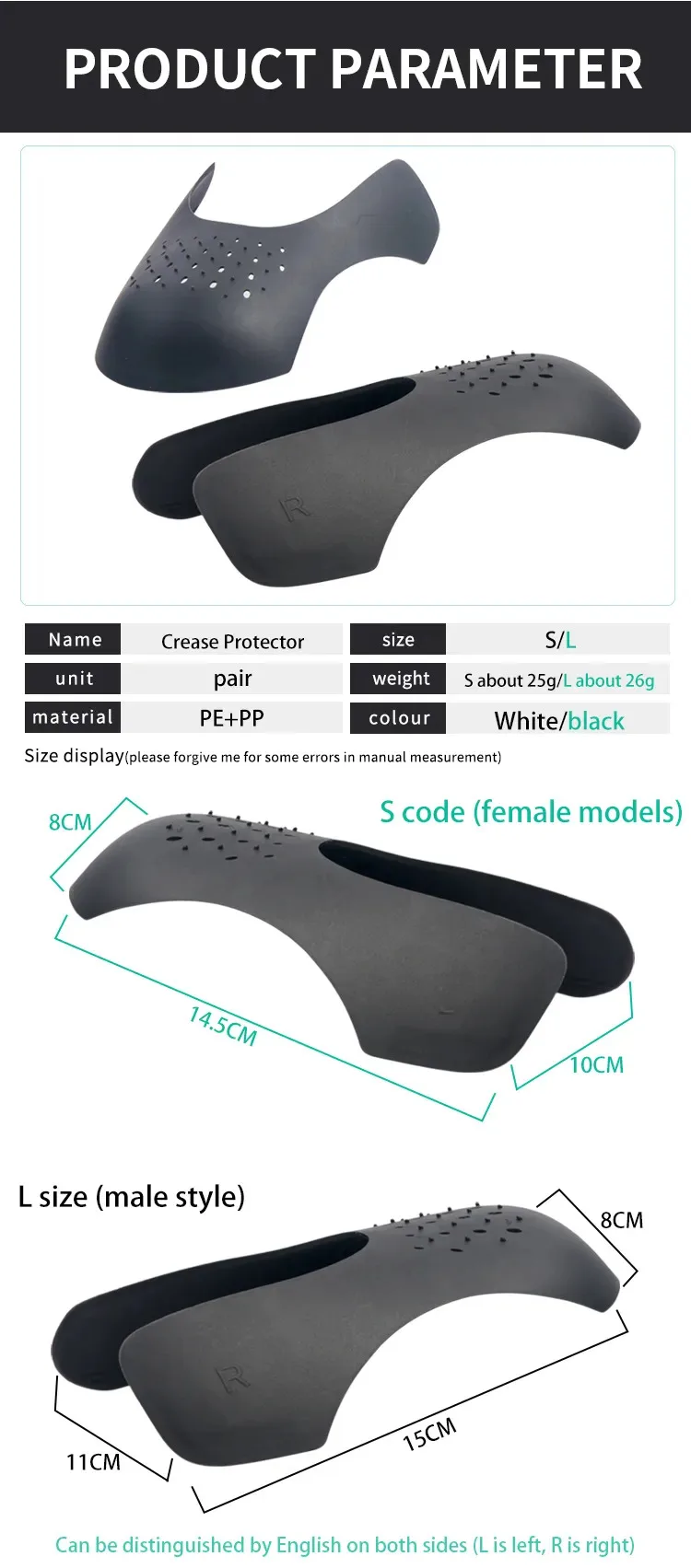 New Product Shoe Crease Protectors Anti-wrinkle Shoe Crease Guard For ...