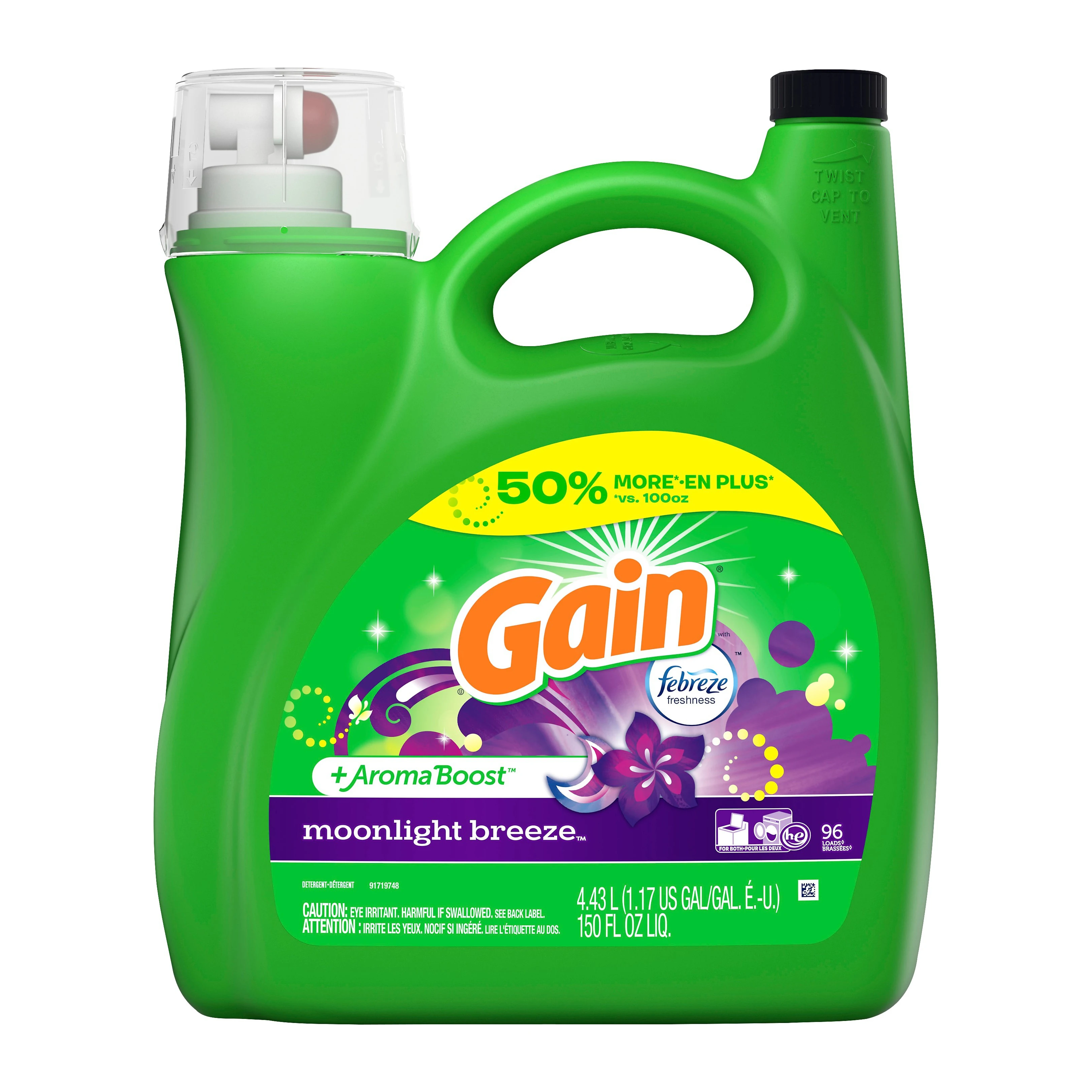 Gain Flings Ultra Oxi Laundry Detergent Pack | Gain Liquid Laundry ...