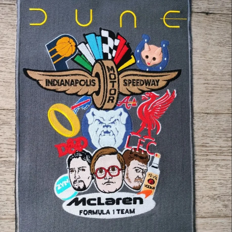 Custom McLaren Formula 1 Team Iron On Embroidery Patch Premium Quality ...