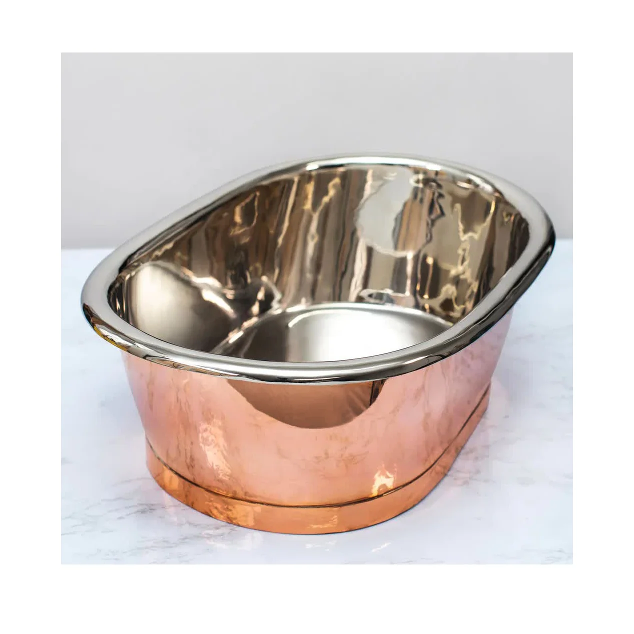 High Quality Metal Bathtub For Home And Holes Use Handmade Copper Wash ...