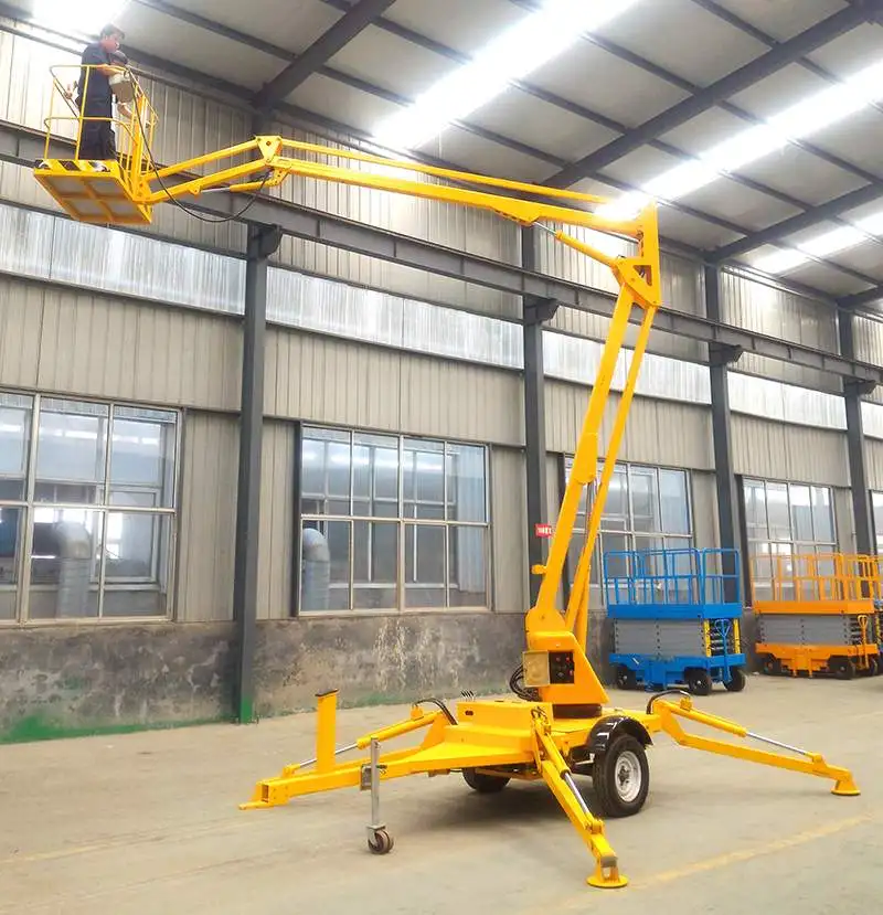 2024 Electric Self-propelled High-altitude Working Car Cherry Picker ...