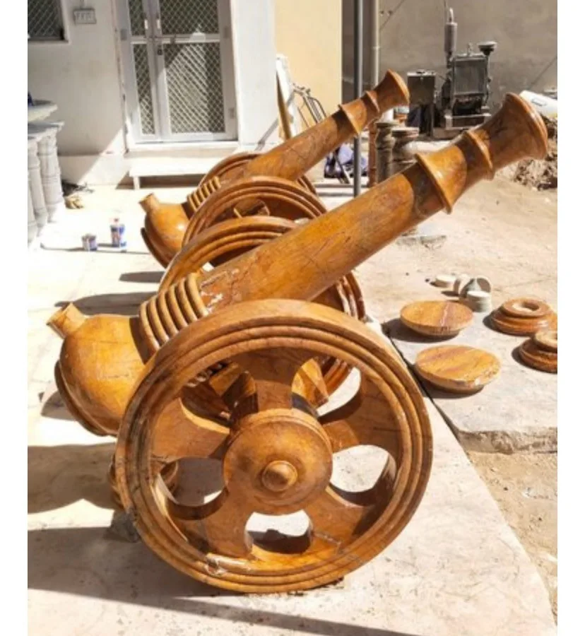 Artical Sculpture Article Sculpture Artillery Gun Antique Nautical ...
