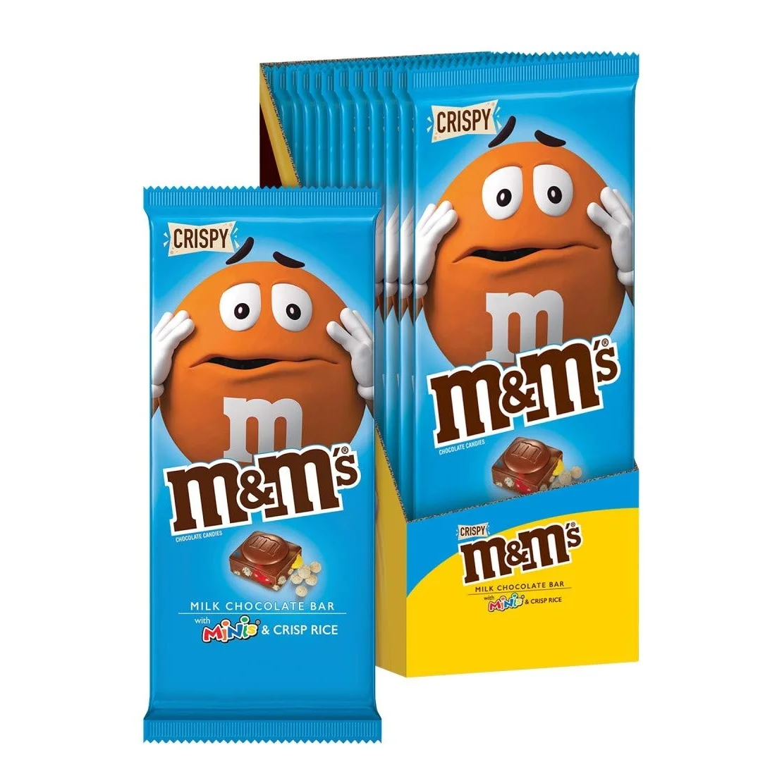 M&M Chocolate Bar 165g - Original Quality Supplier Austria